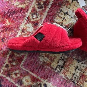 UGG | Shoes | Ugg Mens Red Fluff Yeah Slipper Slides | Poshmark